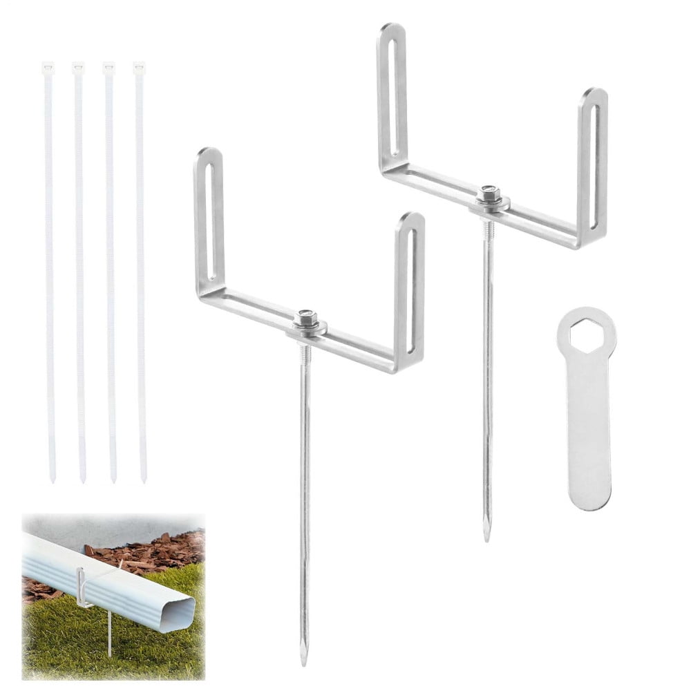 SHENERDA Gutter Downspout Extension Bracket Hinge Downspout Drainage ...