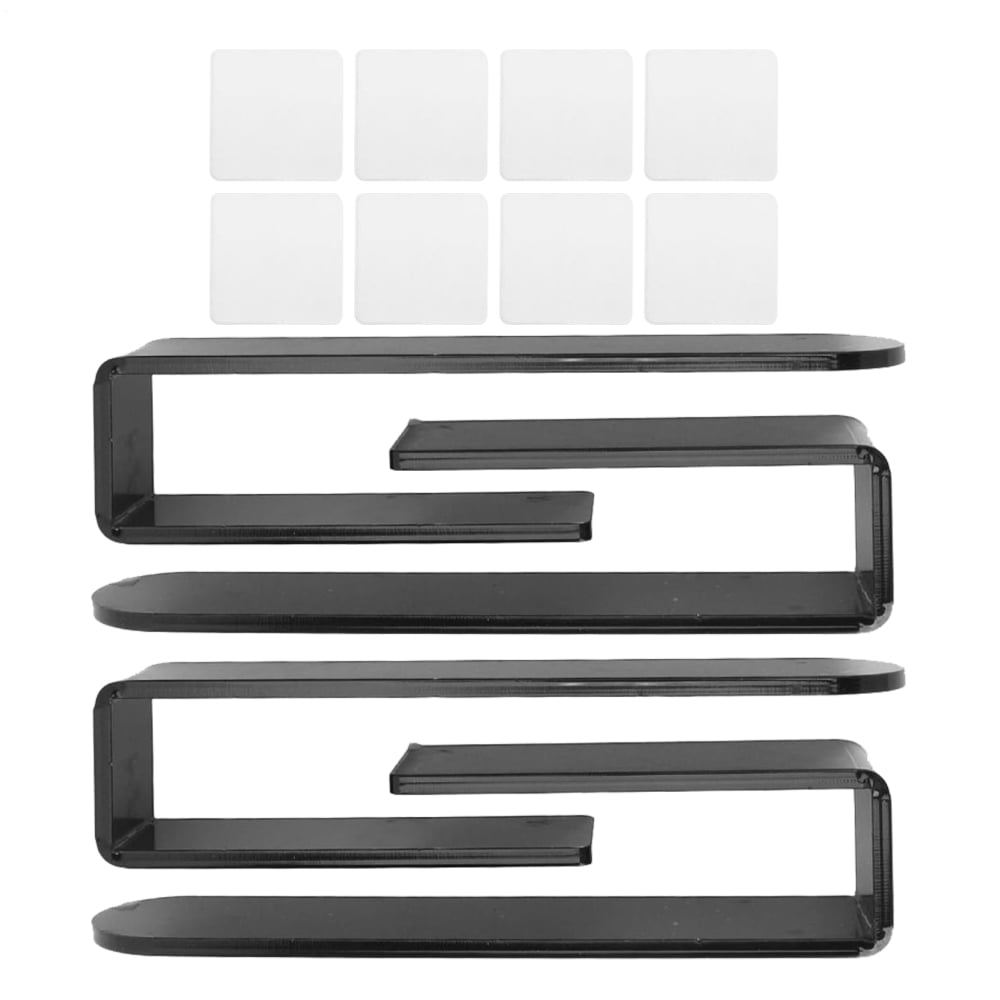 SHENERDA Hat Rack 4-Piece Acrylic Adhesive Baseball Caps Hanger Hat ...