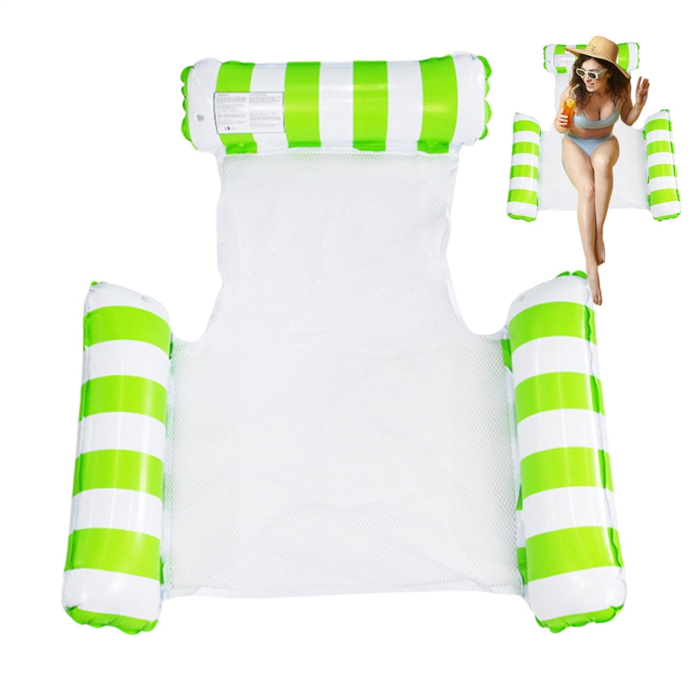 SHENERDA Inflatable Lounger Inflatable Pool Floats Quick Inflation Blow ...