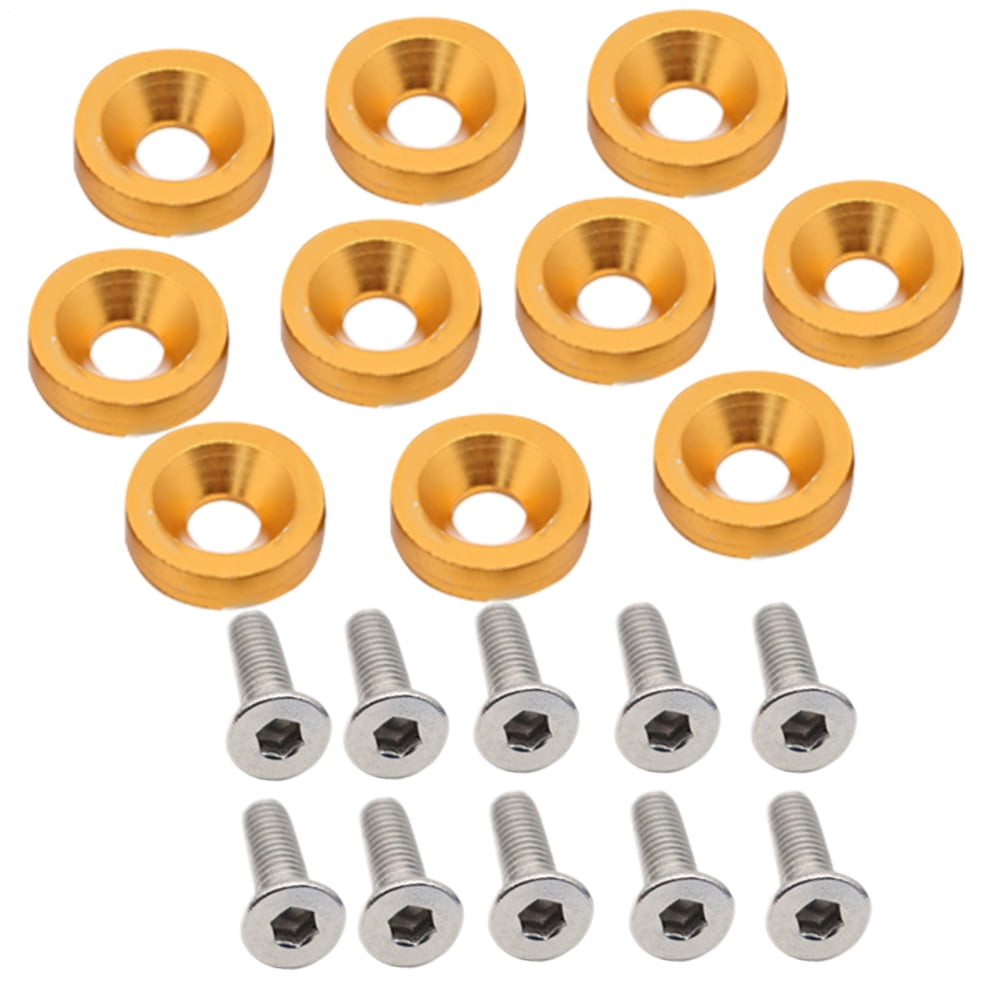 SHENERDA License Plate Bolts Car Tag Locking Screws Anti-Theft Vehicle ...