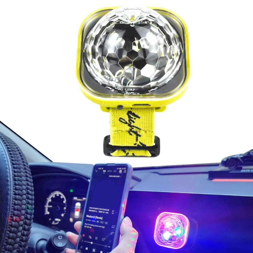 SHENERDA Light Up Bracelets Disco Ball Light Wristband LED Lamp ...