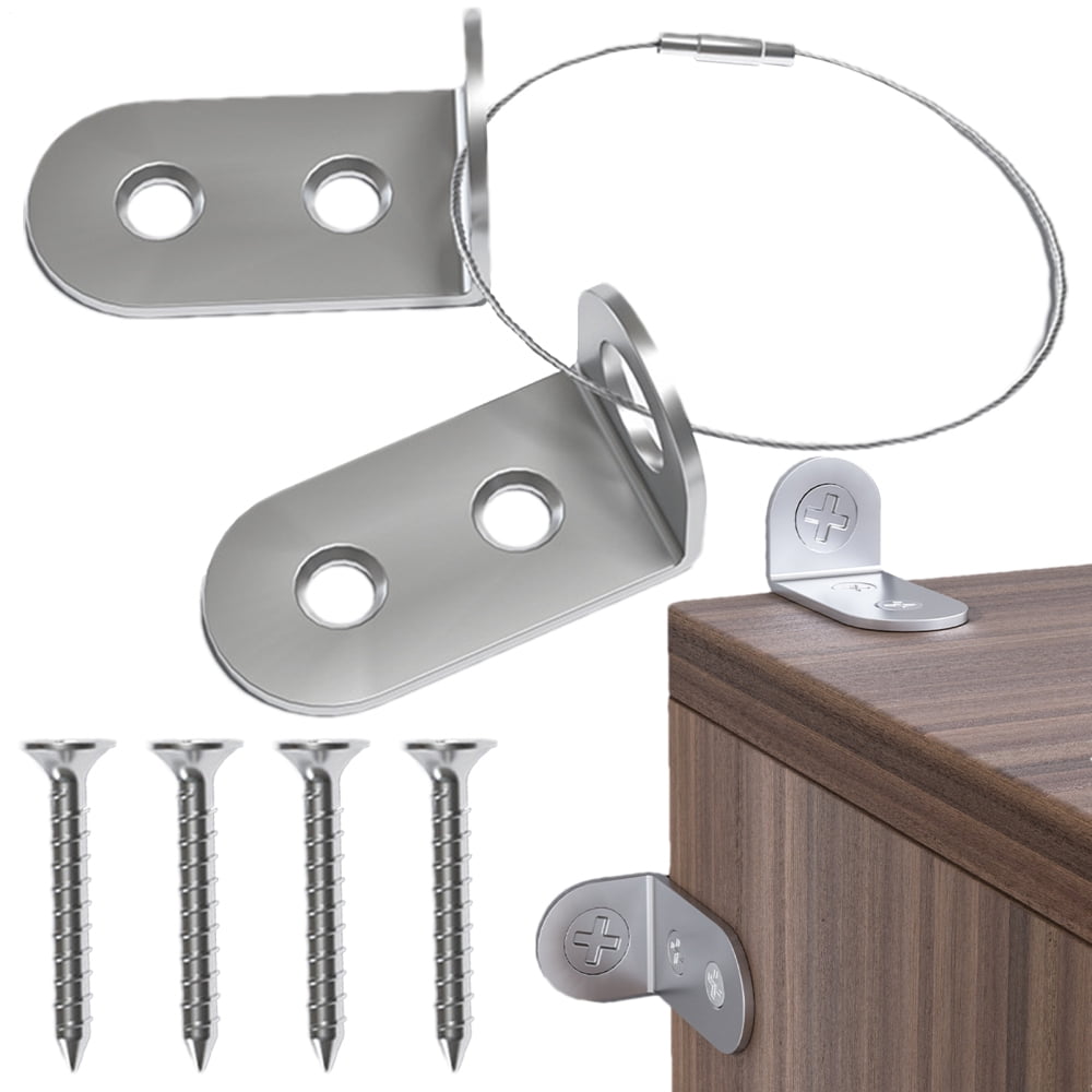 SHENERDA Metal Corner Brackets Small Right Angle Brackets 90-Degree ...