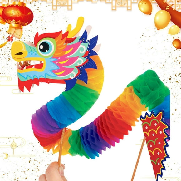 Paper Dragon Puppets