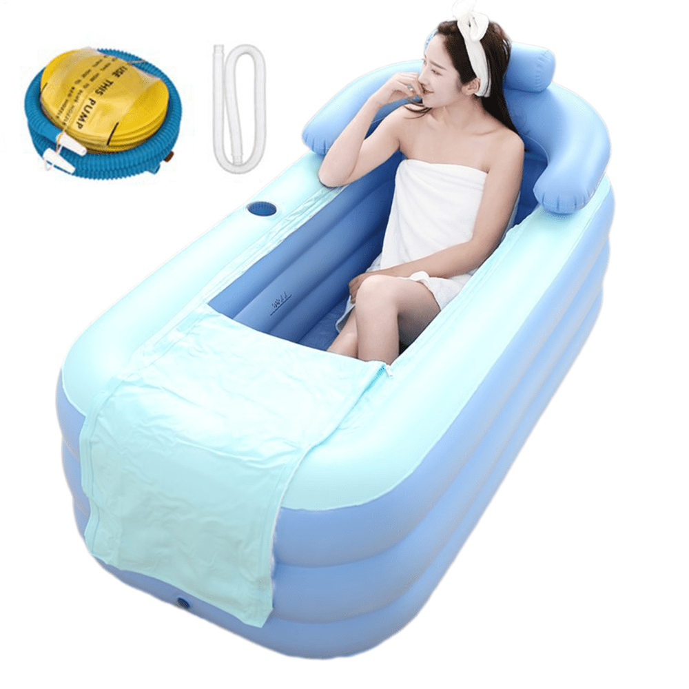 SHENERDA Portable Bathtub for Shower Foldable SPA Bathtub Folding Bath ...
