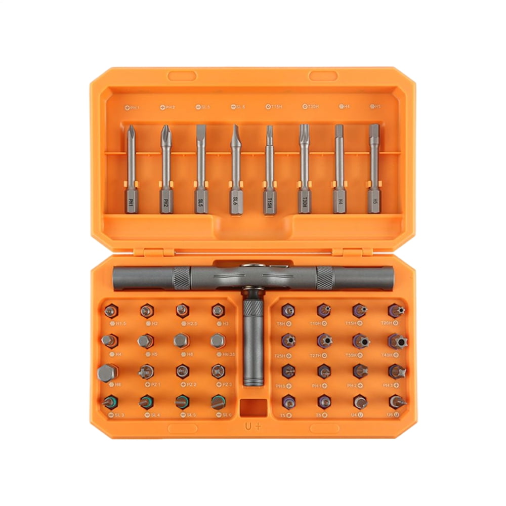 SHENERDA Ratcheting Screwdriver Set Multi Bit Drive Set 42 in 1 Torque ...