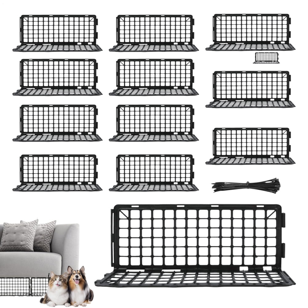 SHENERDA Under Sofa Blocker Underneath Couch Blocker Pet Guard 12 ...