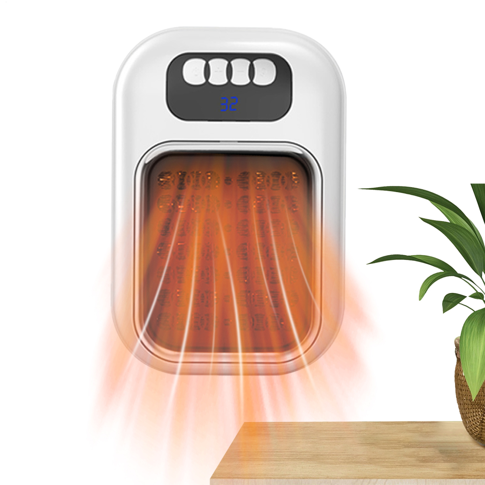 SHENERDA Space Heater for Bedroom Wall Mounted Portable Small Heater ...