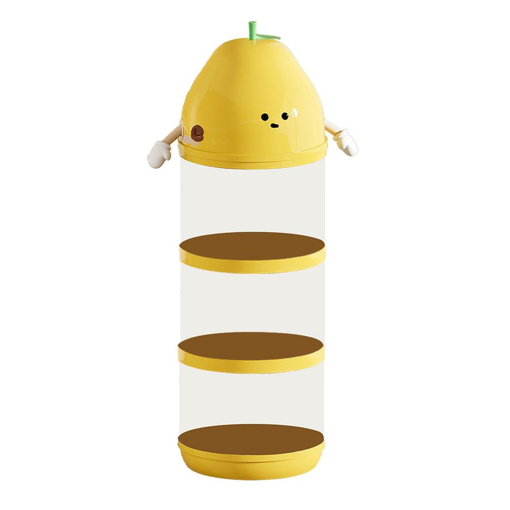 SHENERDA Stuffed Animal Organizer Tube Pear Shape Vertical Transparent ...