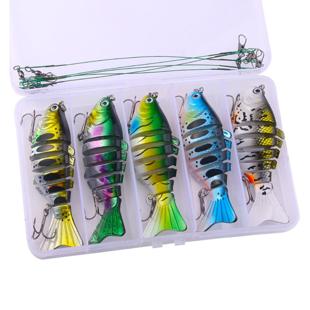 SHENERDA Swim Bait 3D Propeller Dynamic Realistic Bass Lures Fish ...