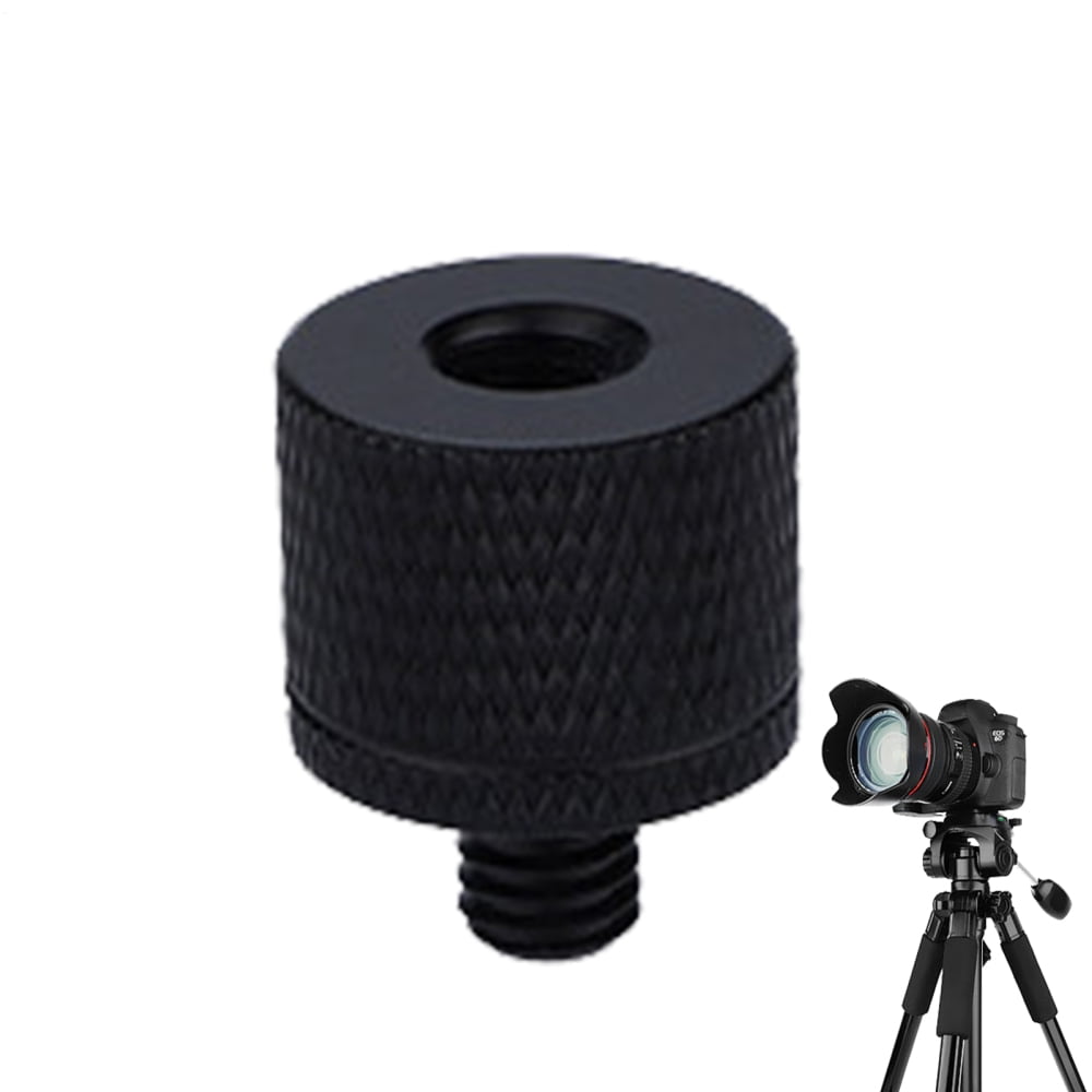 SHENERDA Tripod Mount Adapter 1/4 Female to M6 Male Tripod Mount Adapter Lightweight Thread ...