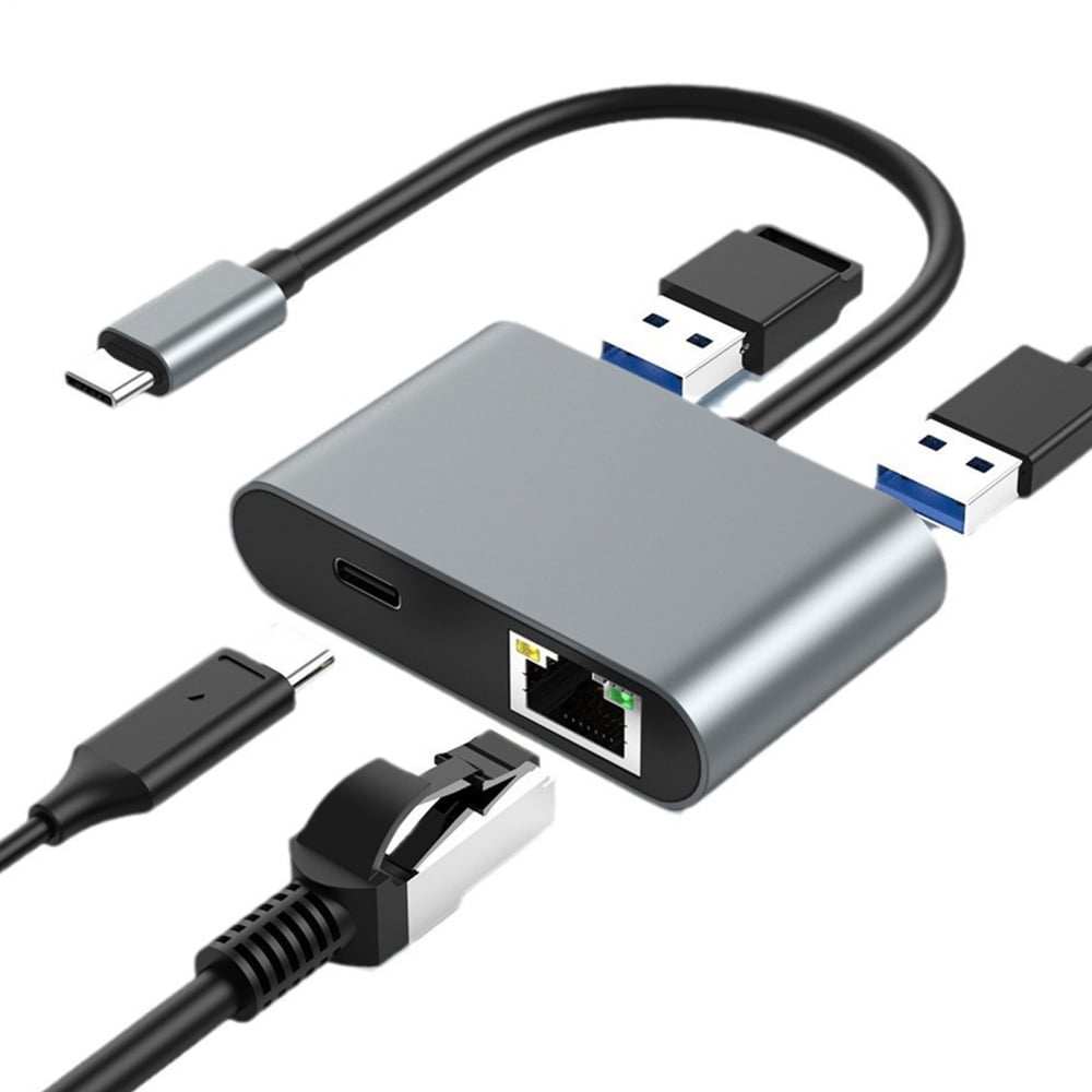 SHENERDA USB Ethernet Adapter Gigabit Type C To Ethernet Adapter ...