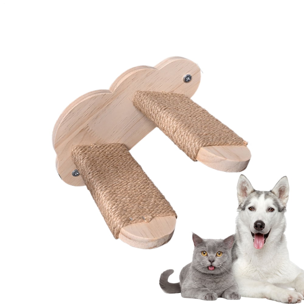 SHENERDA Wall Steps for Indoor Cats Solid Wood Wall Floating Cat ...