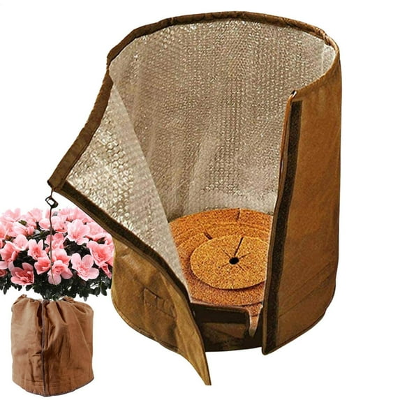 SHENERDA Winter Plant Covers Cold Weather Planter Shield Bag with ...