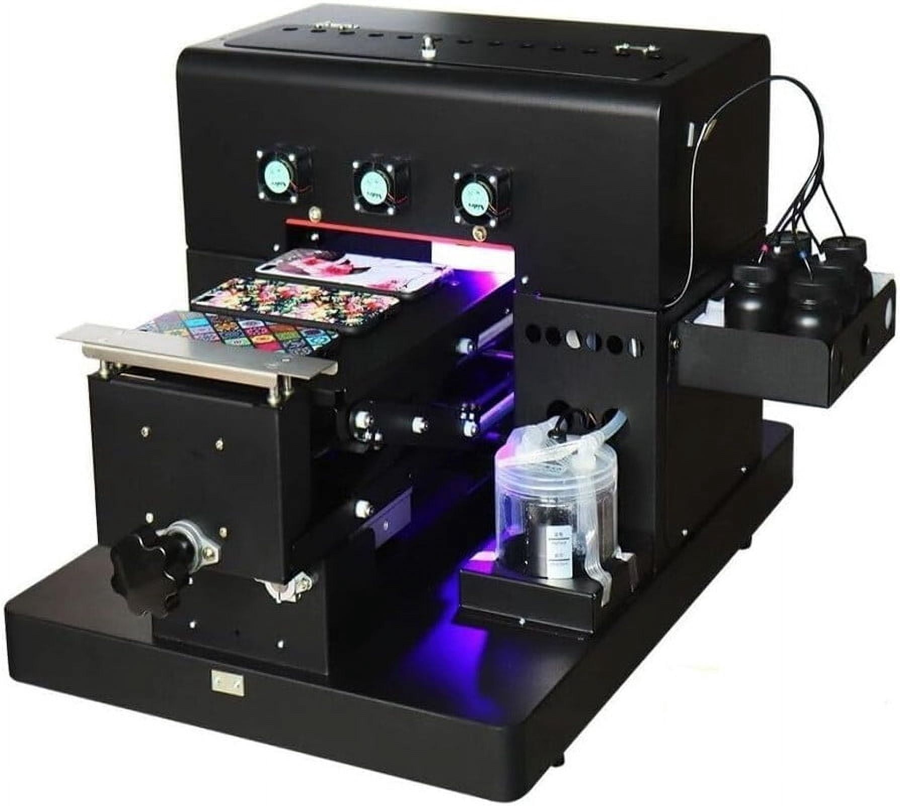 SHENGJINSH A4 Small L805 UV Printer, High Resolution 2880 x1440dpi Semi ...