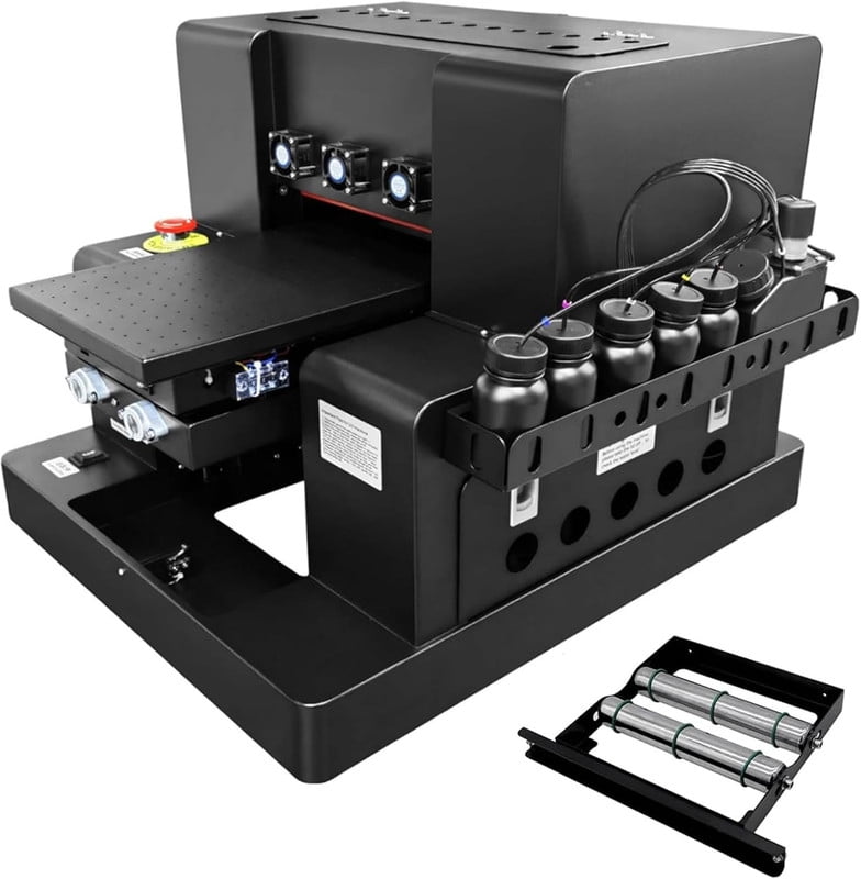 SHENGJINSH A4 XP600 UV Printer, High Precision 5760 * 1440dpi UV ...