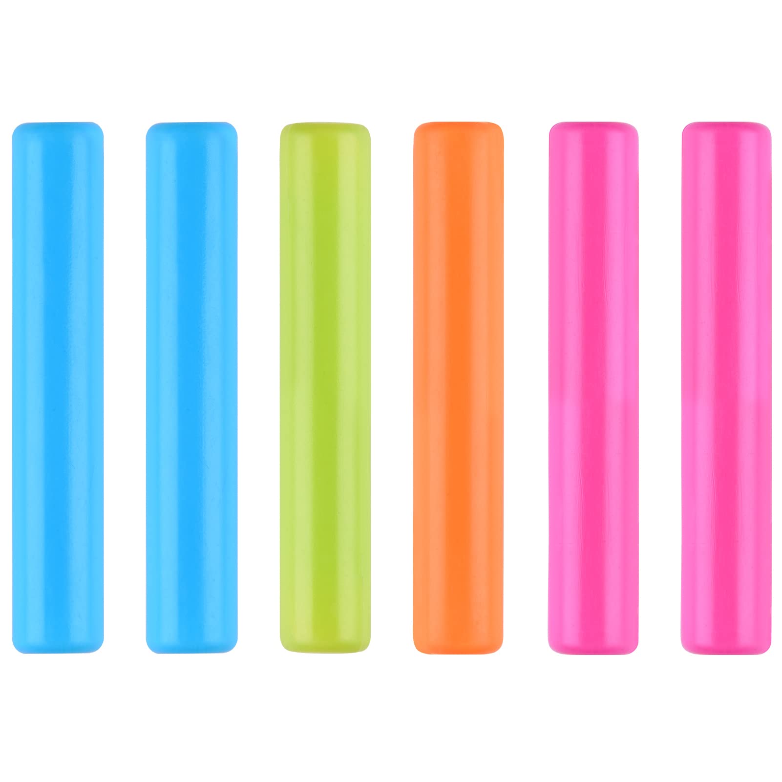 SHENGQIPC 6 Pack Reusable Ice Sticks for Drinks, Plastic Ice Cube ...