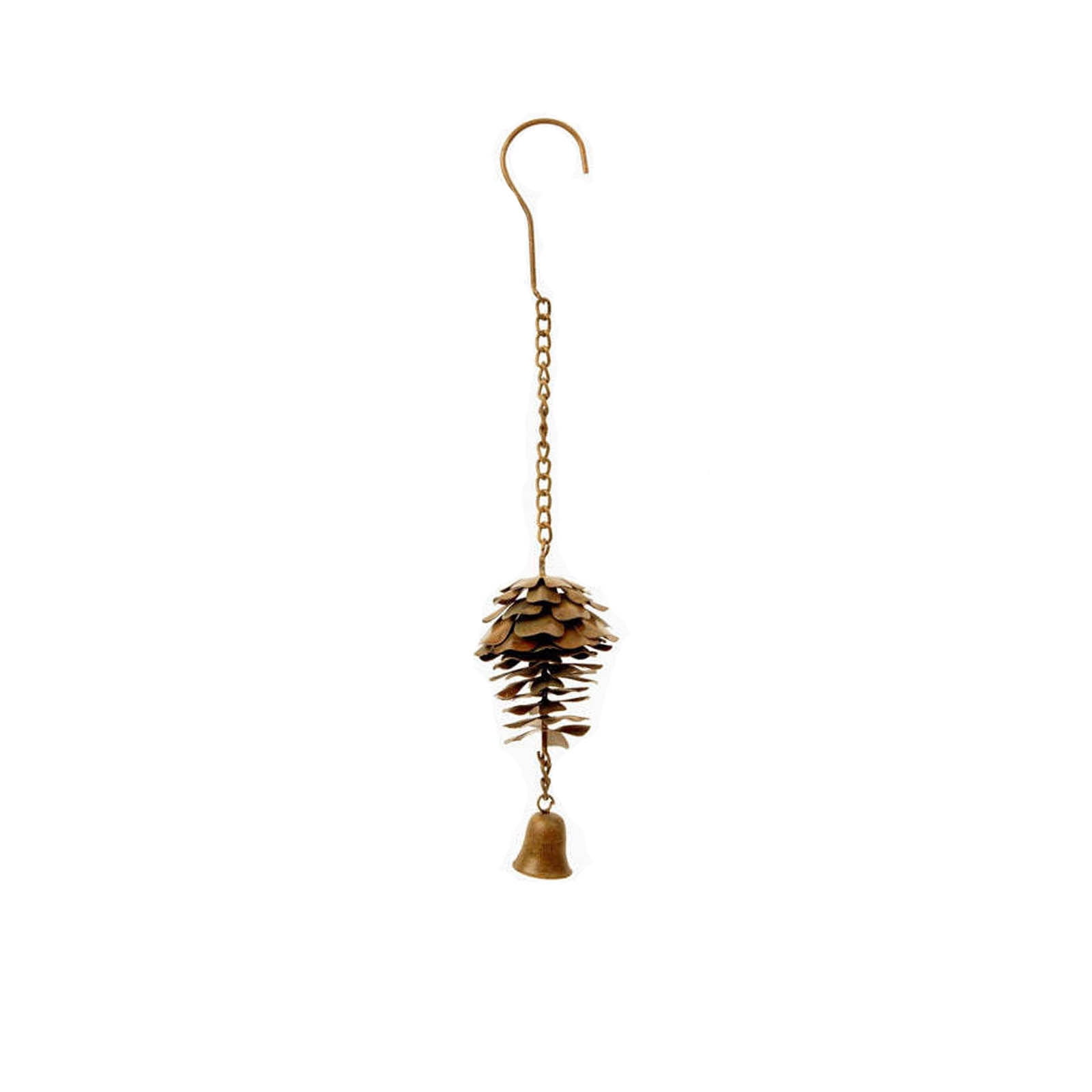SHENGXINY 42.51in Pinecone Wind Chime Ornament Clearance Metal Pinecone ...