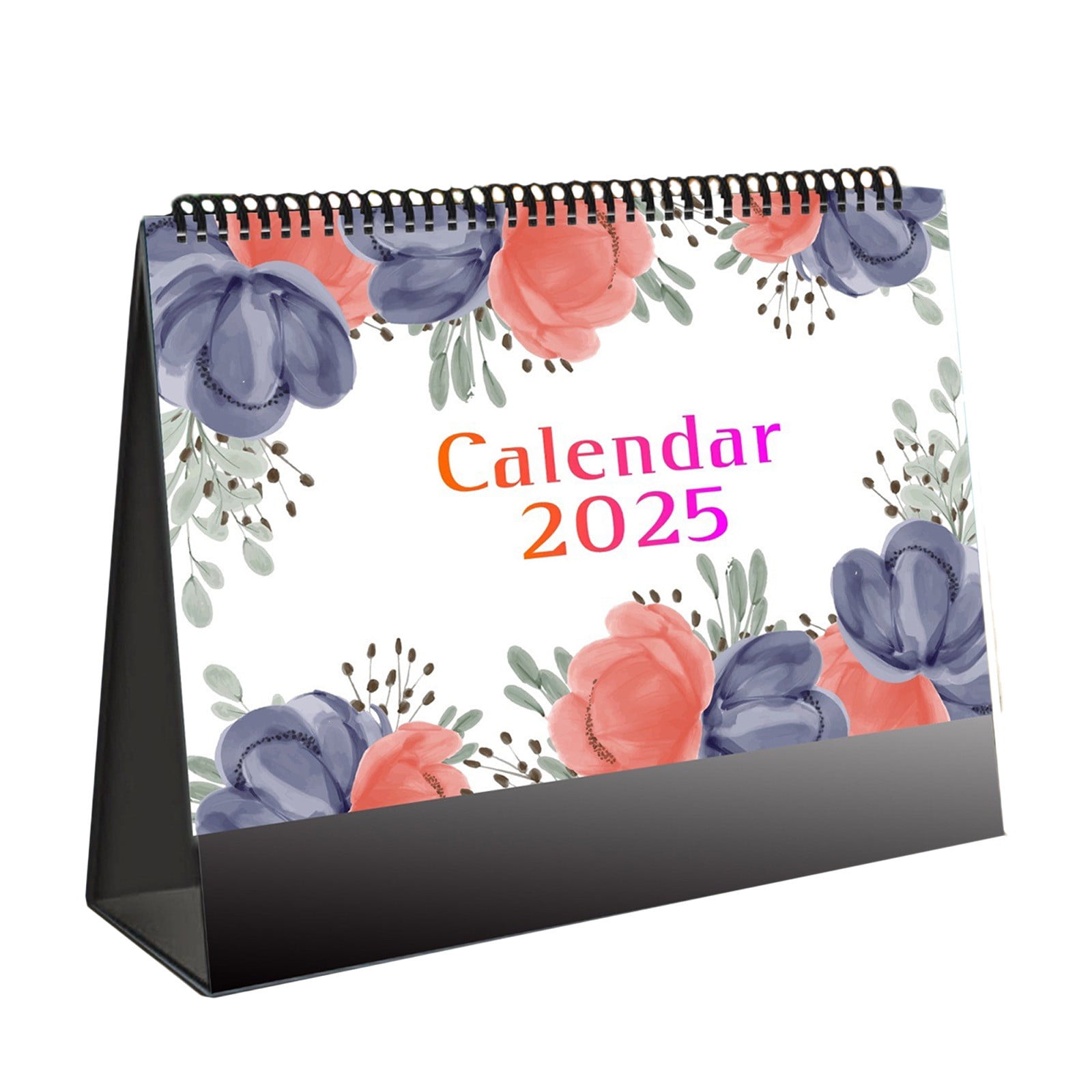 SHENGXINY Calendar 2025 Clearance Vertical Flip Desk Calendar Spirals ...