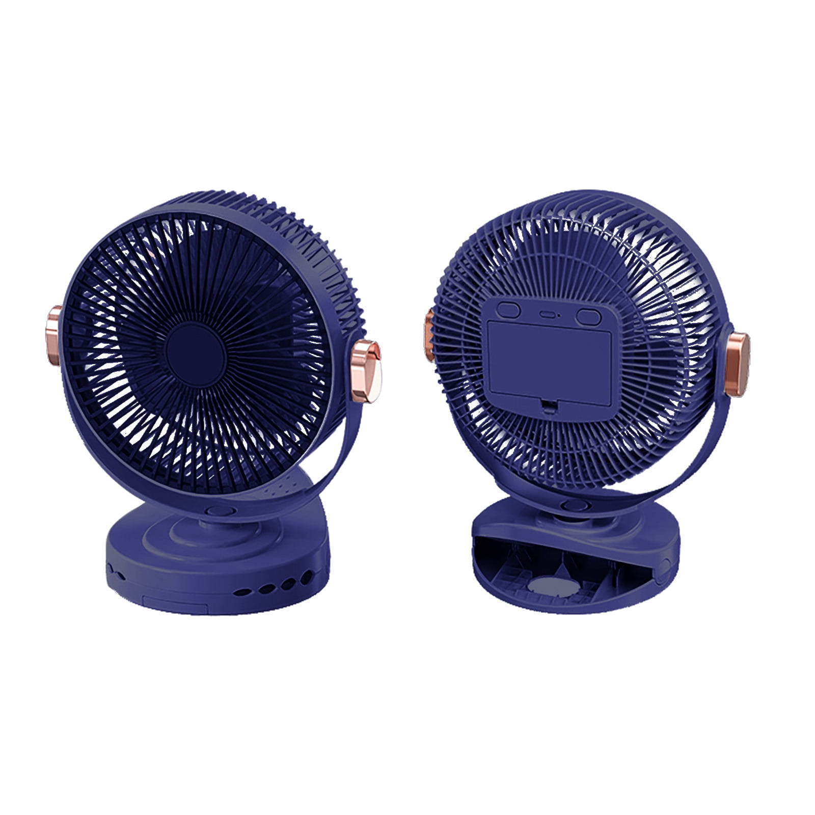 SHENGXINY Bedside Fan Clearance Portable Small Fan 360 Rotating Long ...