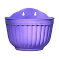 SHENGXINY Flower Pot Wall Mounted Planter With Drainage Holes, Indoor ...
