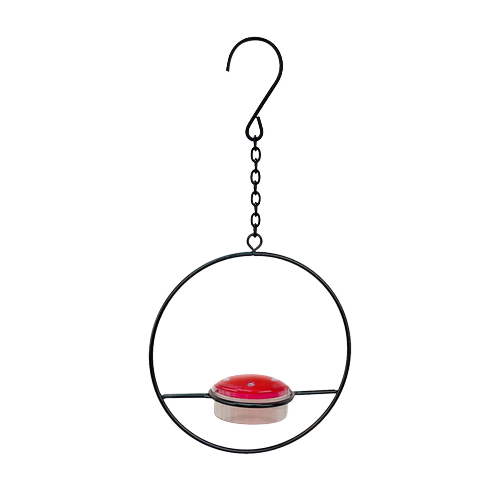 SHENGXINY Hummingbird Feeder Clearance Handcrafted Circular Hanging Metal Hummingbird Feeder ...