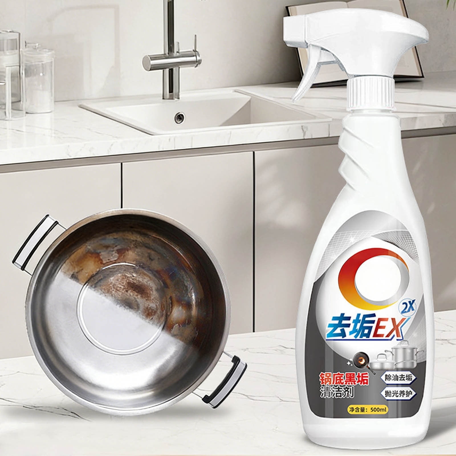 SHENGXINY Kitchen Oil Cleaner, High-Efficiency Grease Decomposer for ...