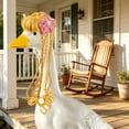 SHENGXINY Porch Goose Outfit Twin Tail Wigs for Porch Geese Comical ...