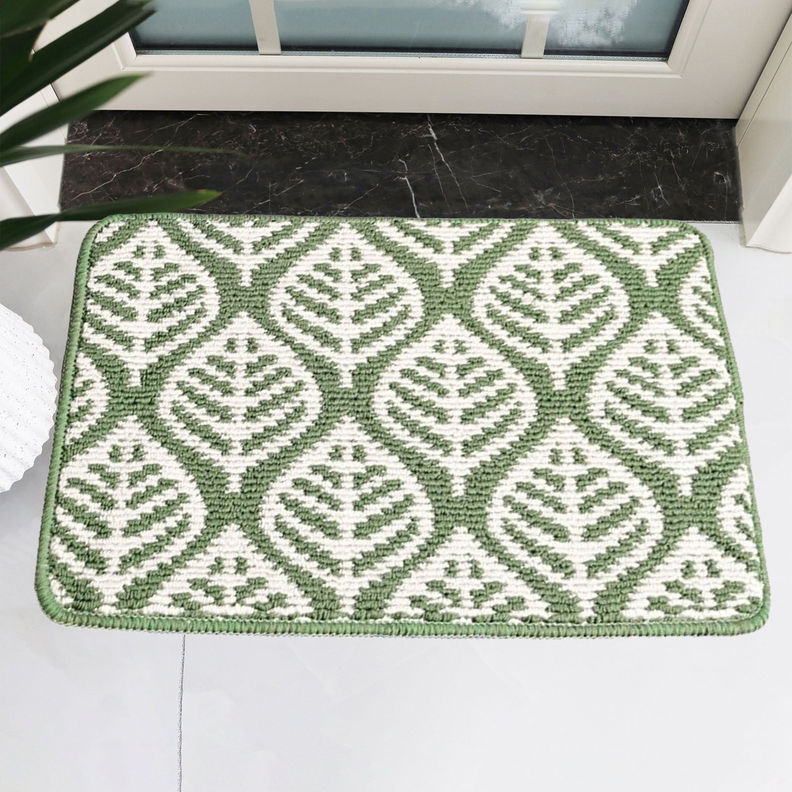 SHENGXINY Welcome Mats For Front Door Clearance Concise Polypropylene ...