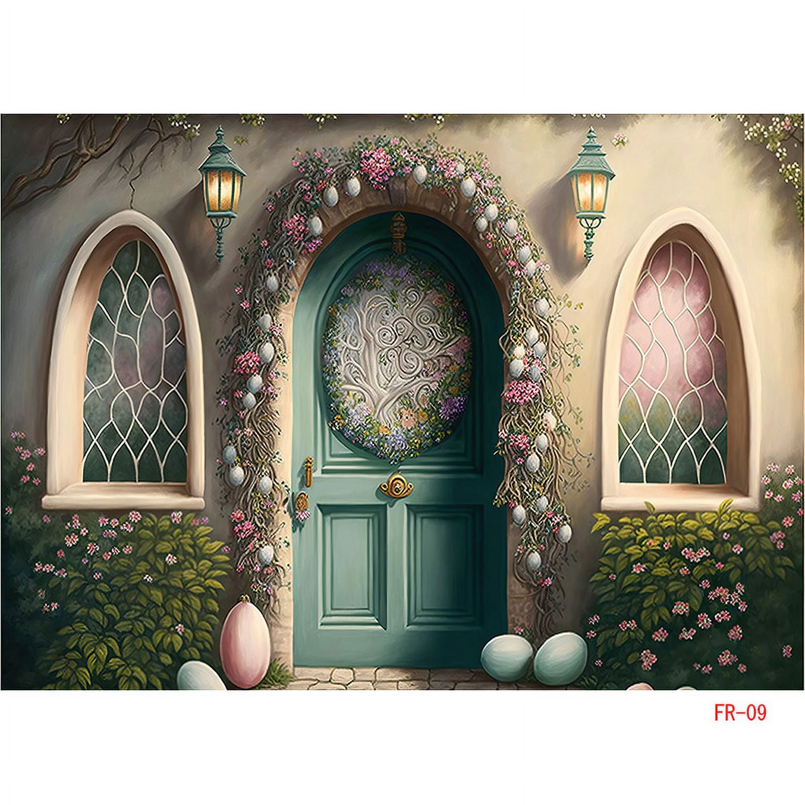 SHENGYONGBAO Easter Scene For Photo Studio Background Celebrations ...