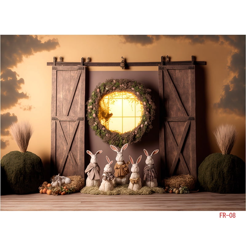SHENGYONGBAO Easter Scene For Photo Studio Background Celebrations ...