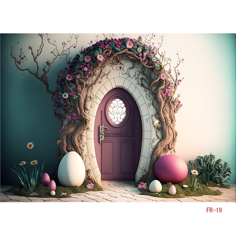 SHENGYONGBAO Easter Scene For Photo Studio Background Celebrations ...