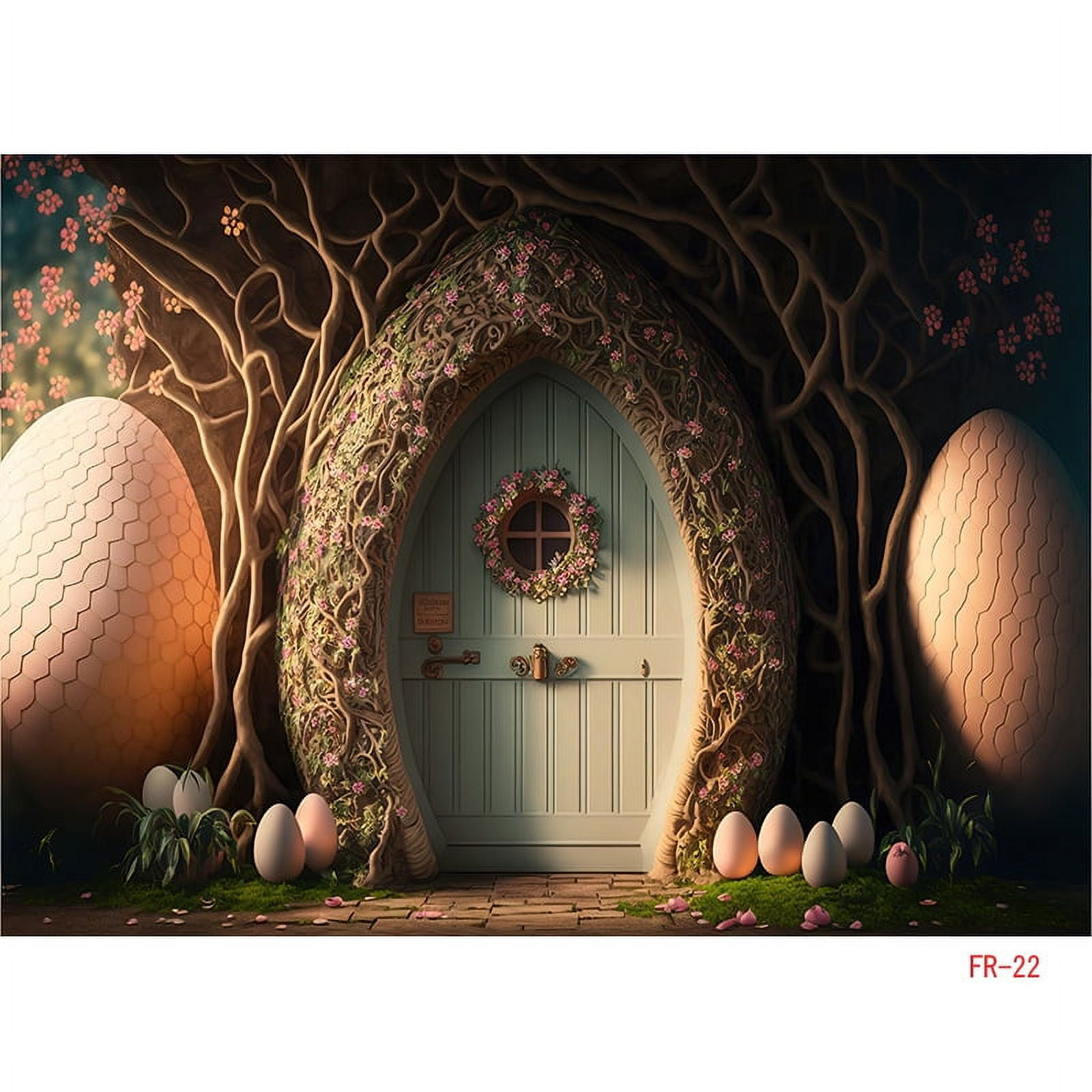 SHENGYONGBAO Easter Scene For Photo Studio Background Celebrations ...