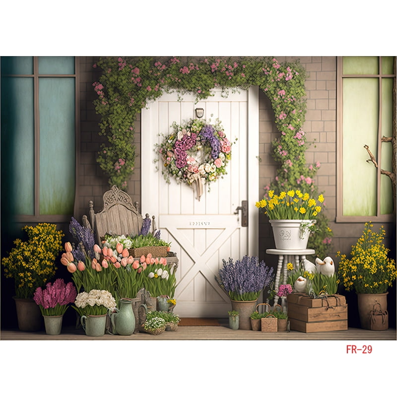 SHENGYONGBAO Easter Scene For Photo Studio Background Celebrations ...