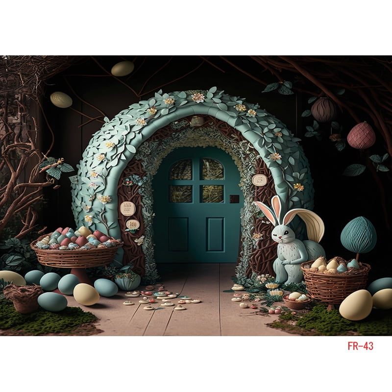 SHENGYONGBAO Easter Scene For Photo Studio Background Celebrations ...