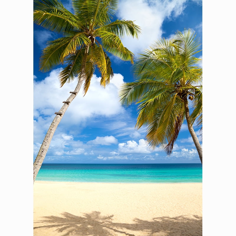 SHENGYONGBAO Sandy Beach Holiday Summer Photography Backdrop Prop ...