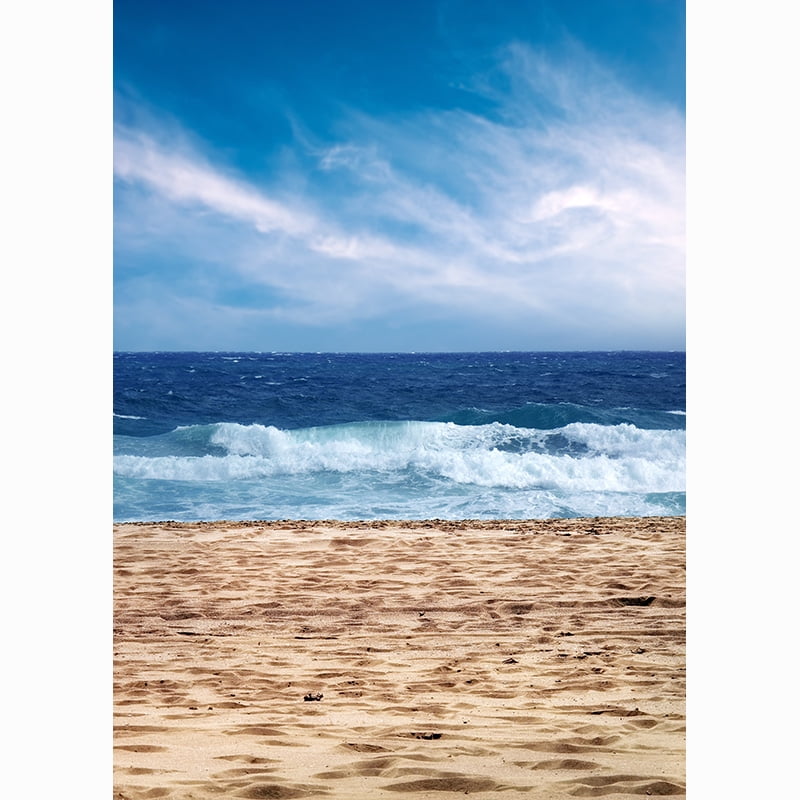 SHENGYONGBAO Sandy Beach Holiday Summer Photography Backdrop Prop ...