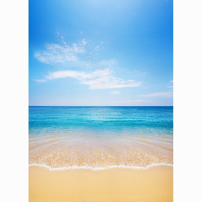 SHENGYONGBAO Sandy Beach Holiday Summer Photography Backdrop Prop ...