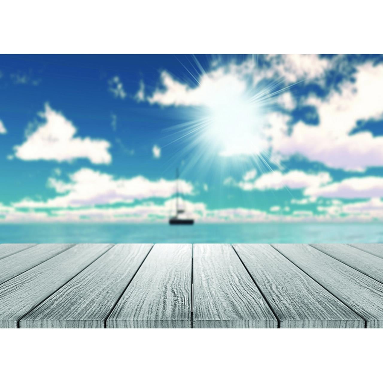 SHENGYONGBAO Vinyl Custom Photo Backdrops Bokeh Scenery Flower Wood ...