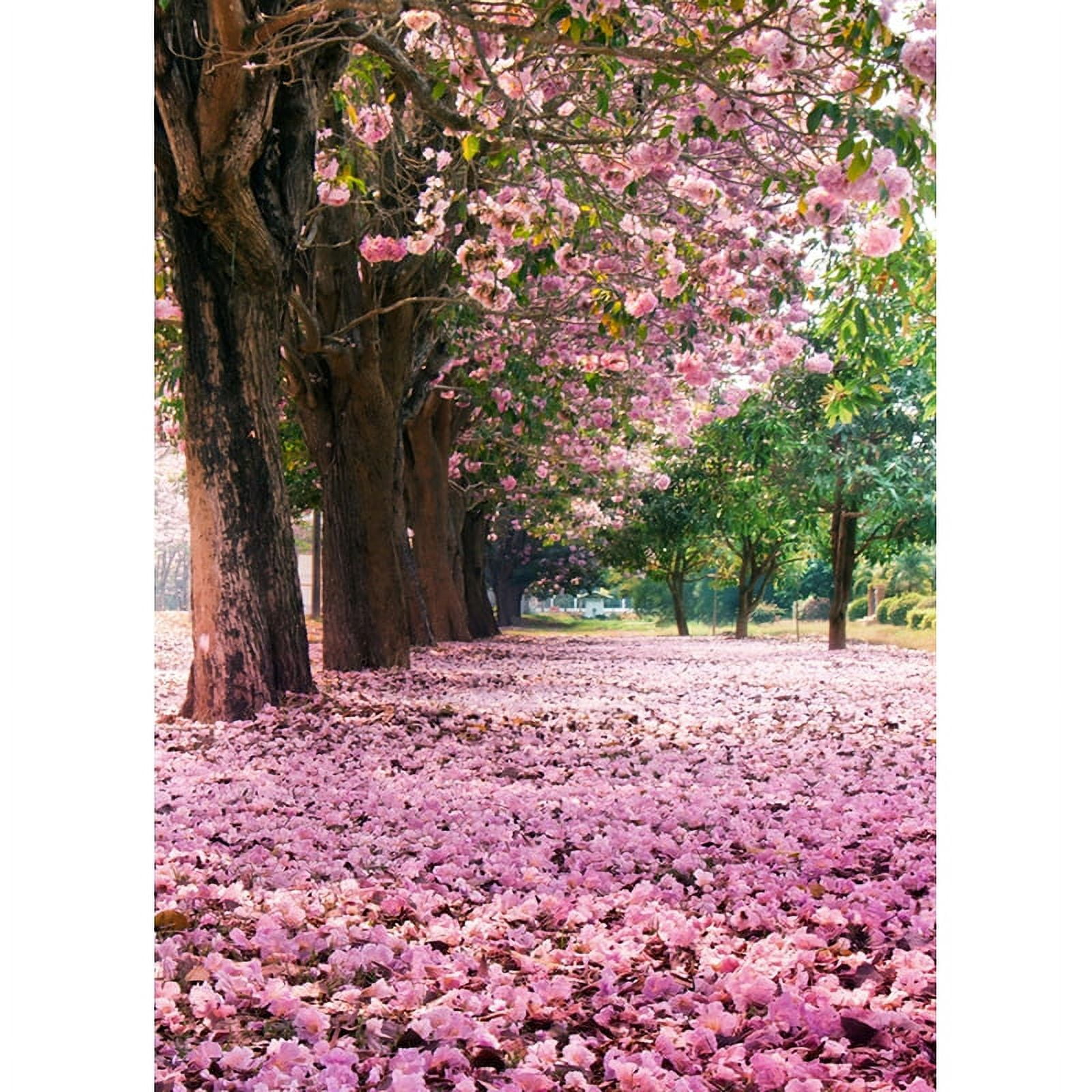SHENGYONGBAO Vinyl Photography Backdrops Prop Flower Wall Wood Floor ...