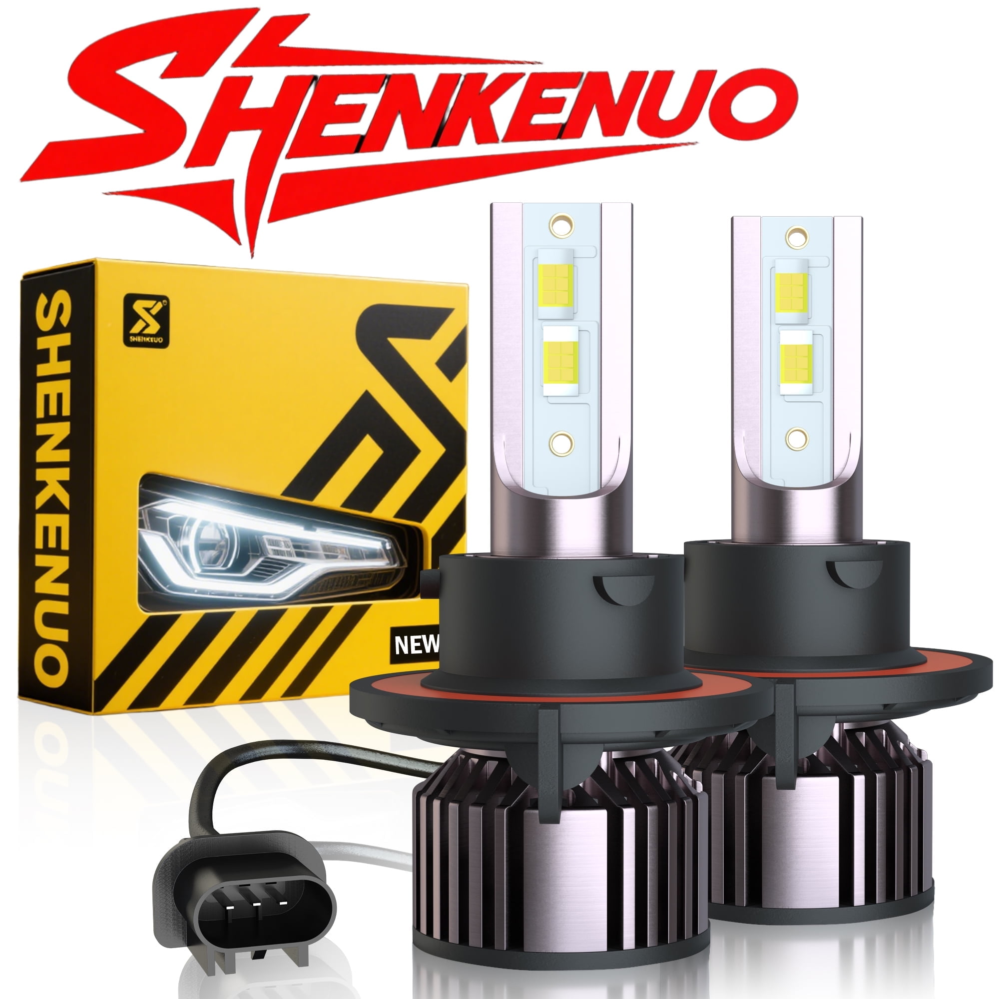 SHENKENU For KIA Soul 2014-2019 - 2PC 6000K White LED Headlight High ...