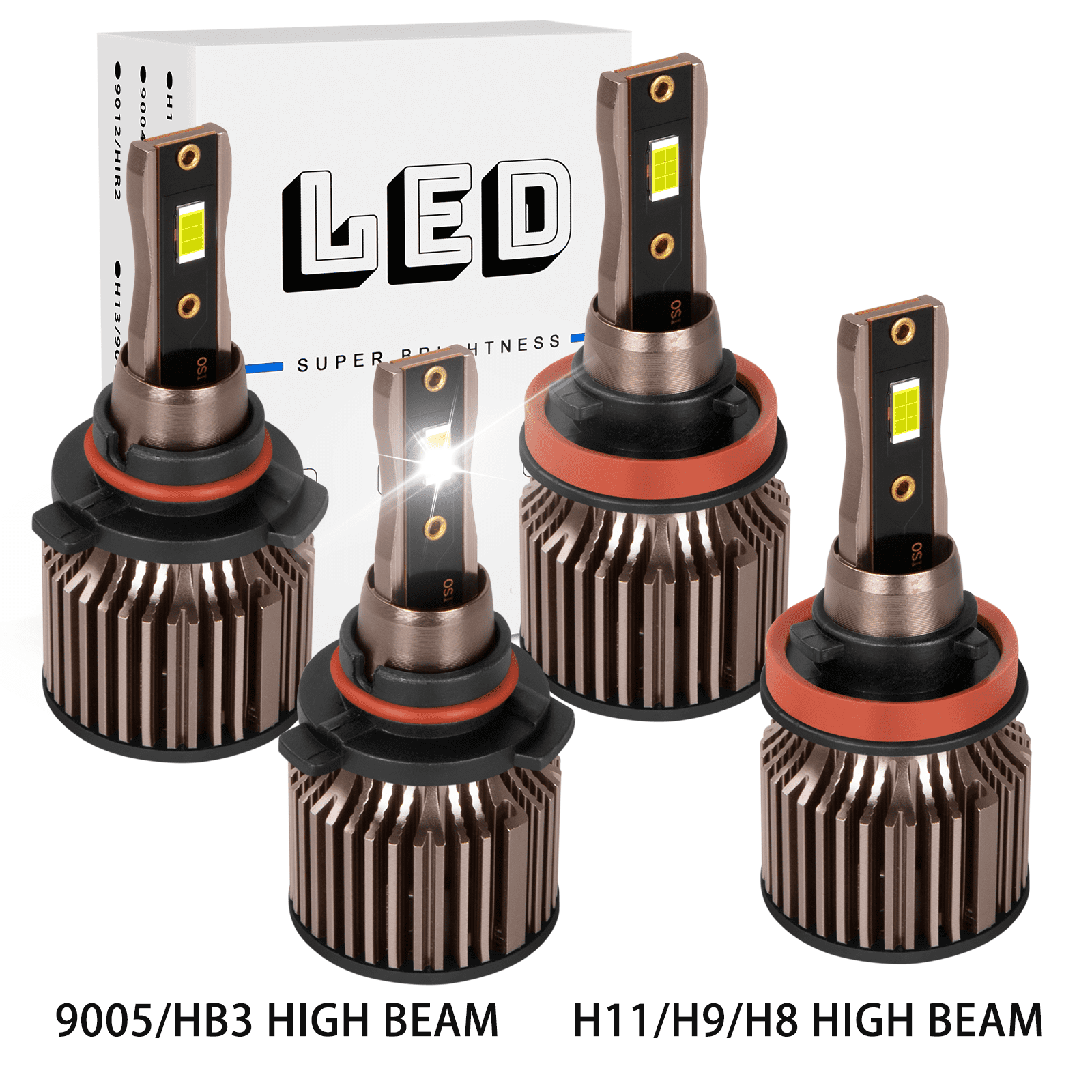 SHENKENUO FOR Toyota Camry 2007-2017 High/Low Beam 9005+H11 LED ...