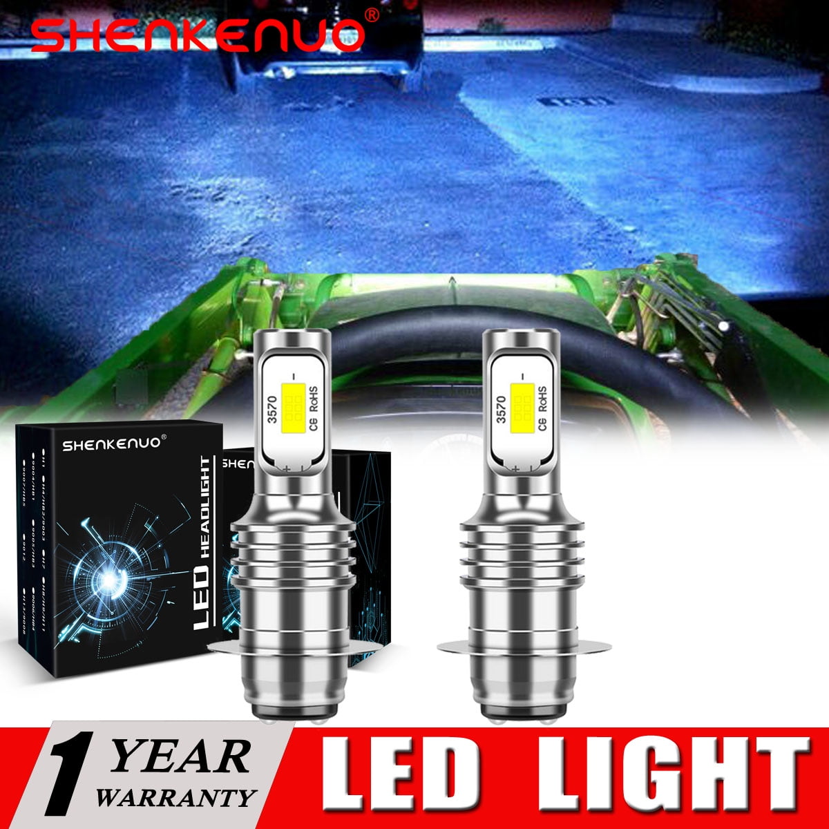 SHENKENUO For Stanley A3603 12V T19L T19 ATV Light Bulb A3603,SUPER ...