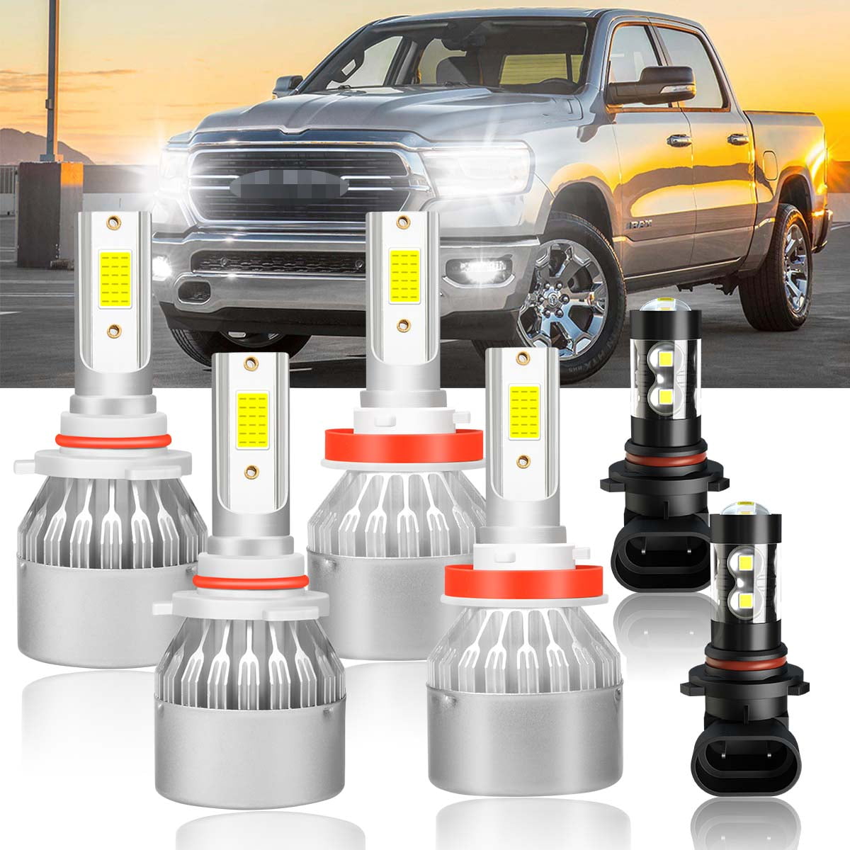 2016 Dodge Ram Headlight Bulbnull