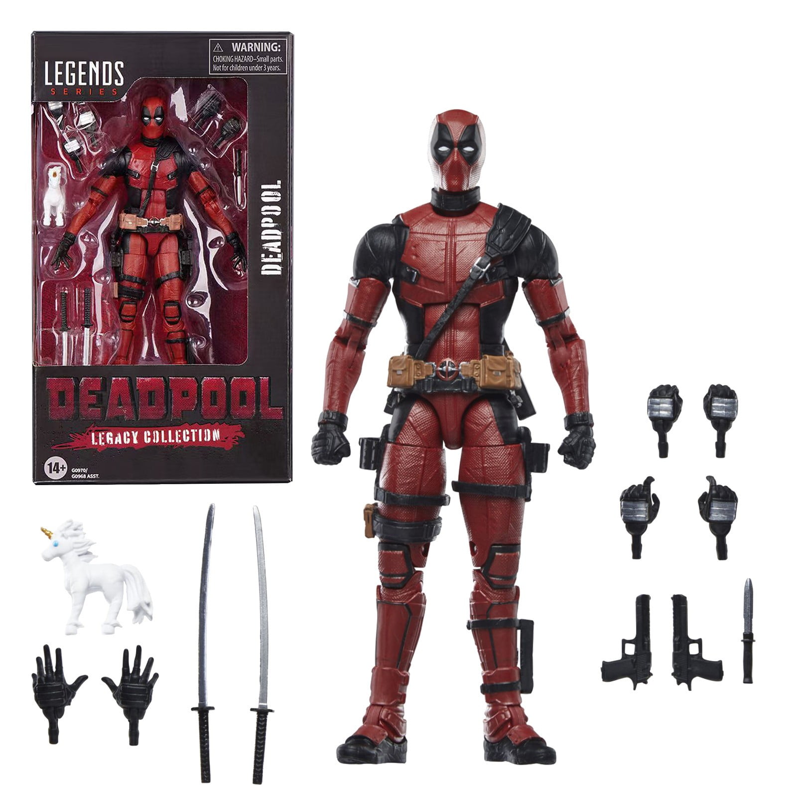 SHENTHINK Clearance Action Figure Dead Pool Action Figure 6-Inch Simple ...