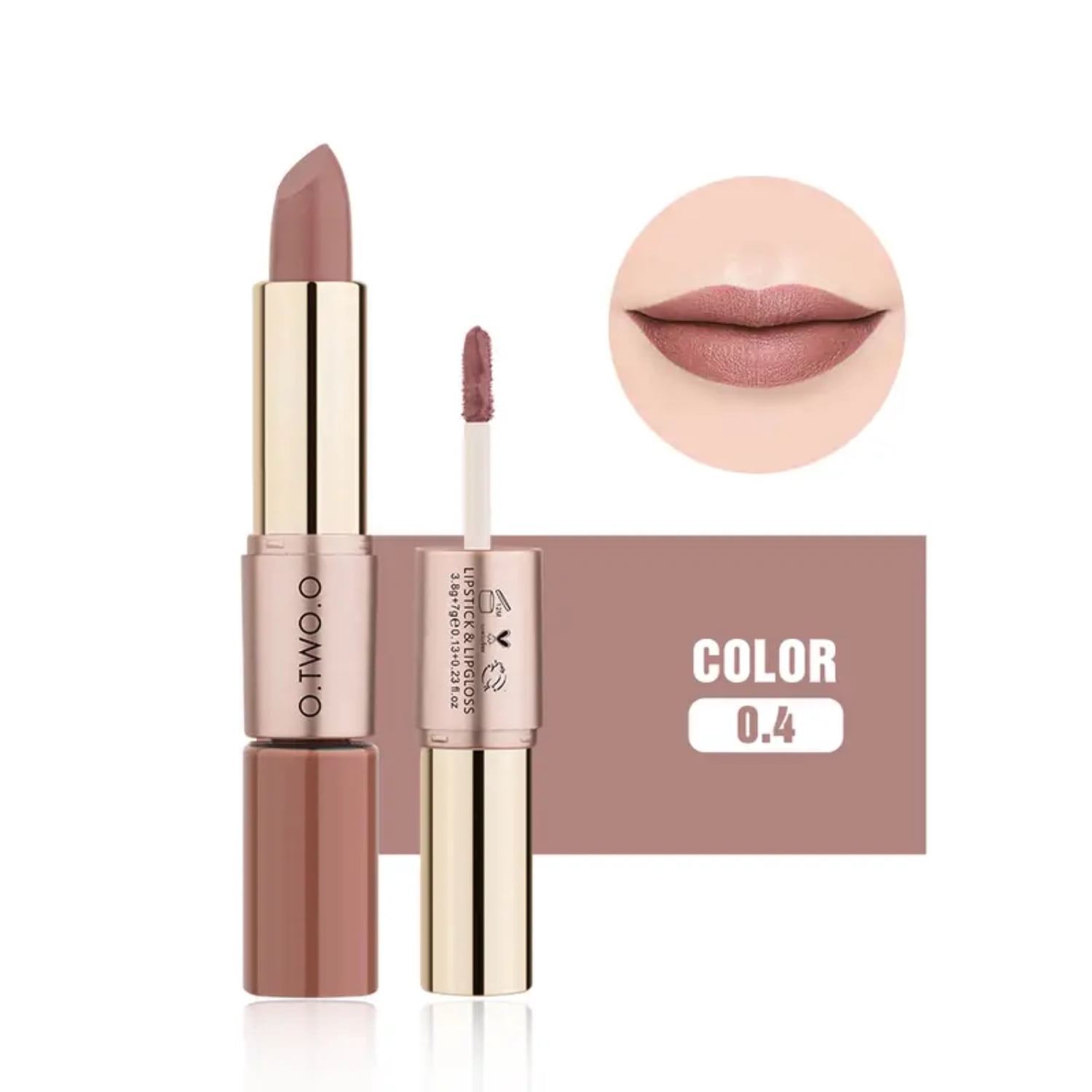 SHENZHLFUZBAO Hydrating Velvety and Matte Double-End Lipsticks ...