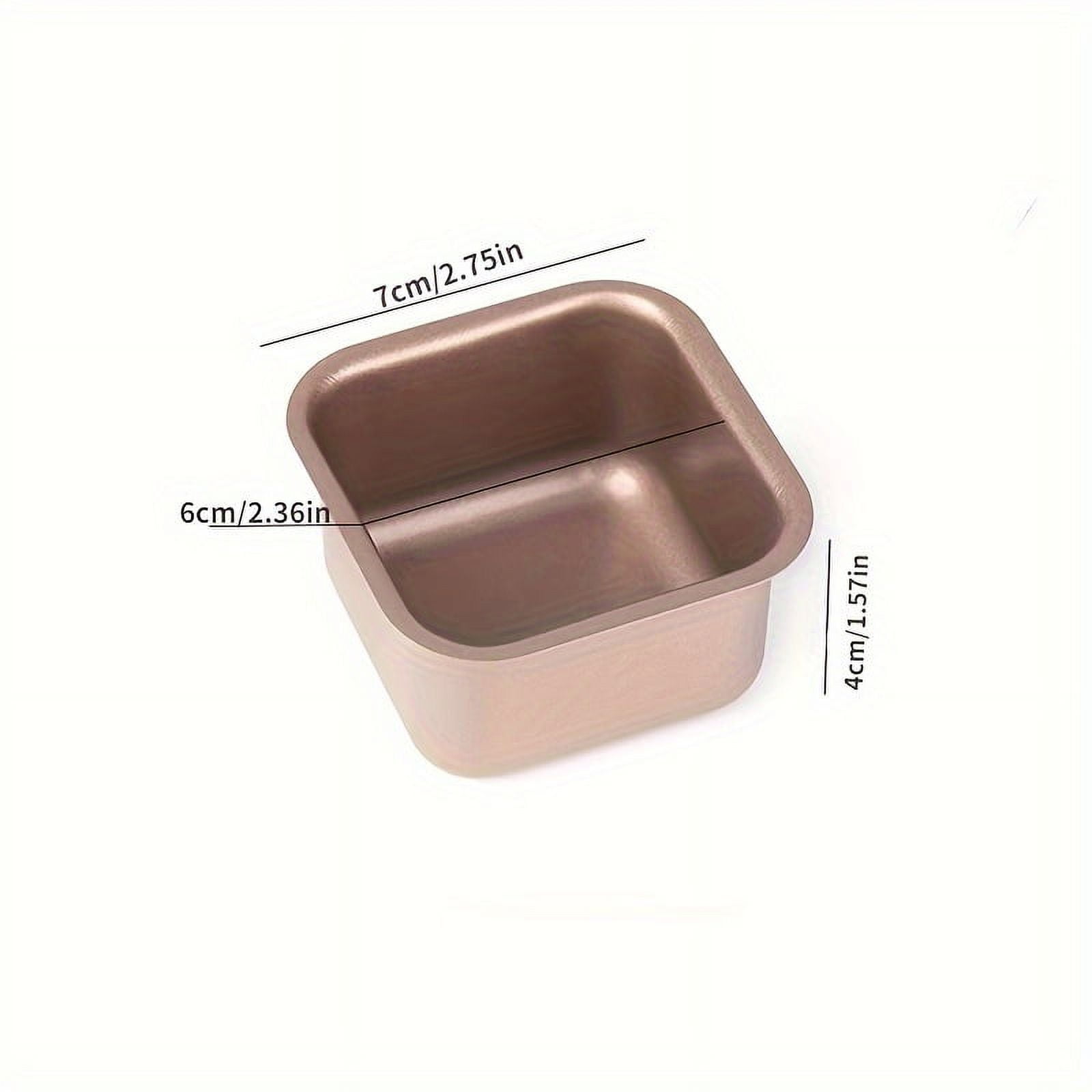 SHENZHYIQIMR Non-Stick Small Square Baking Pans for Toast Bread ...