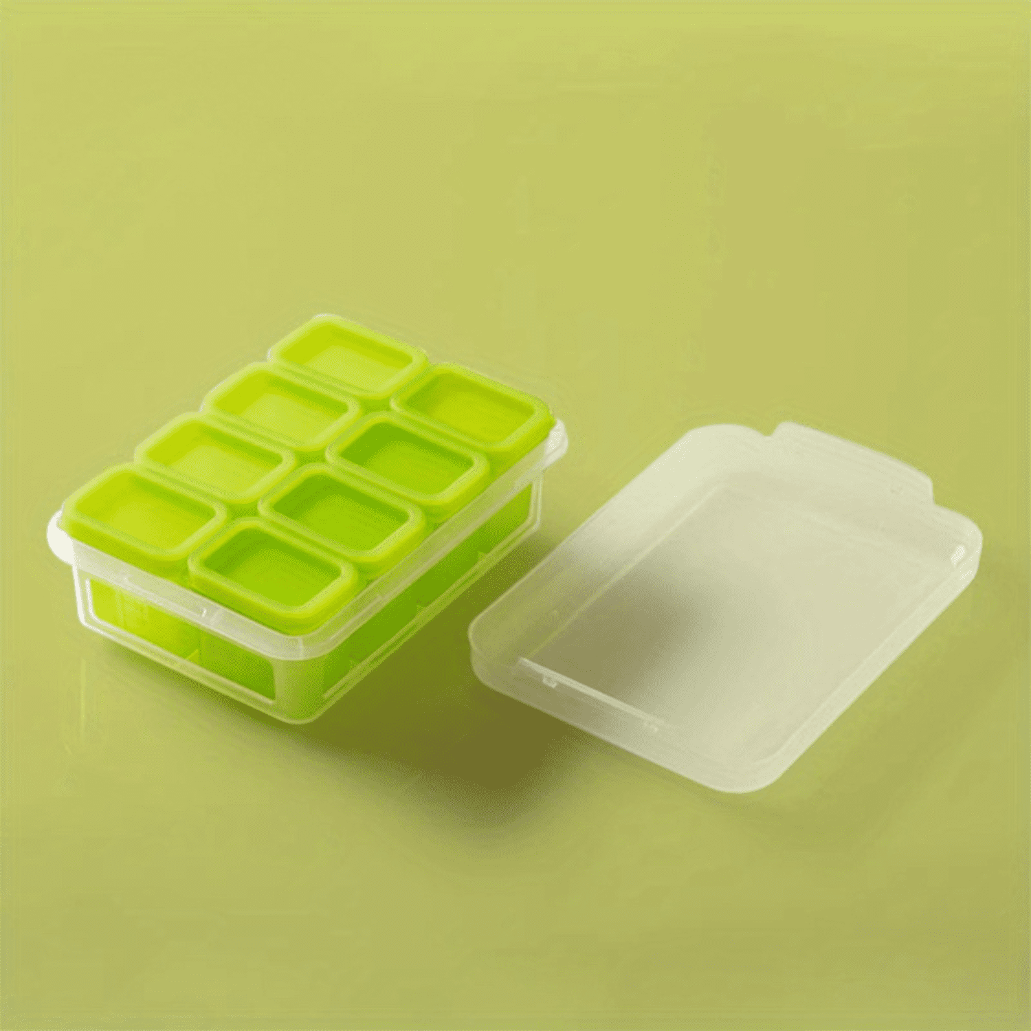 SHENZHYIXINC Soft Silicone Portable Baby Food Box - Airtight Freezable ...