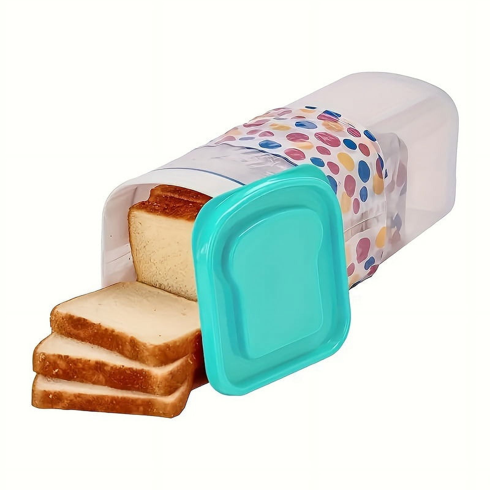 SHENZHYUSONGKJ Durable Reusable Bread & Toast Container With Lid ...