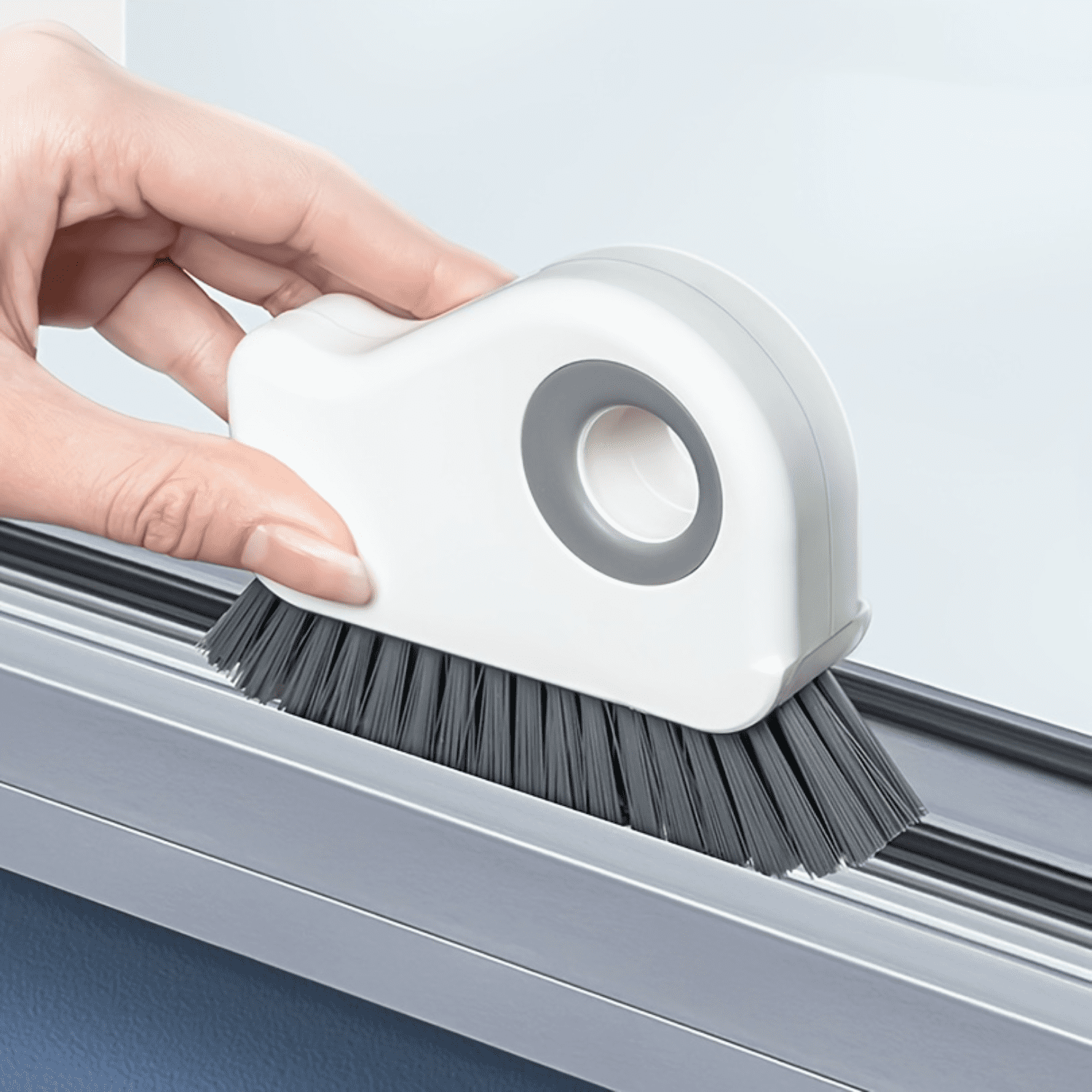 SHENZHYUSONGKJ Hard Bristle 2-in-1 Cleaning Brush for Window Track ...