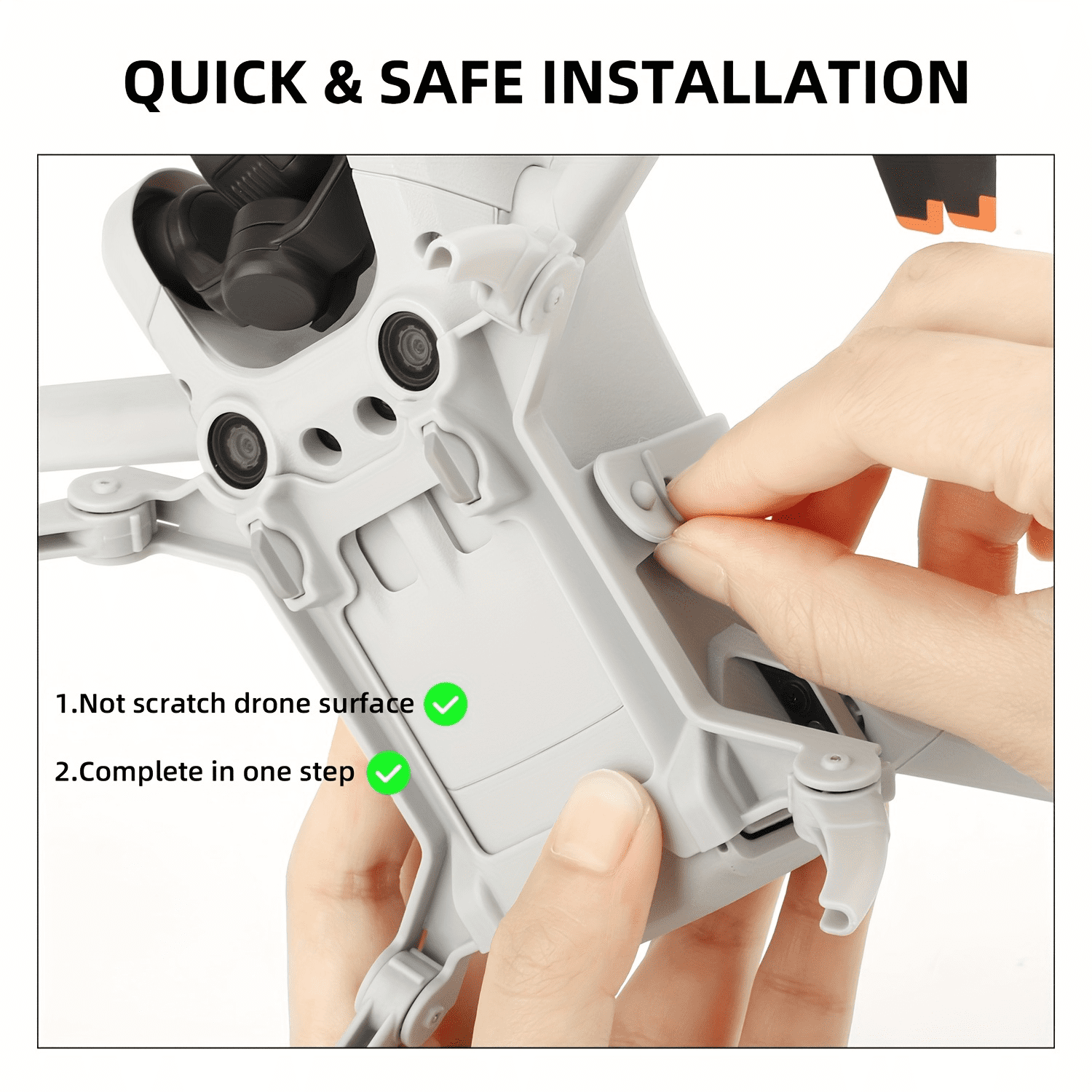 SHENZHYUSONGKJ Mini 3 Pro Adjustable Height Folding Foot Rack with ...